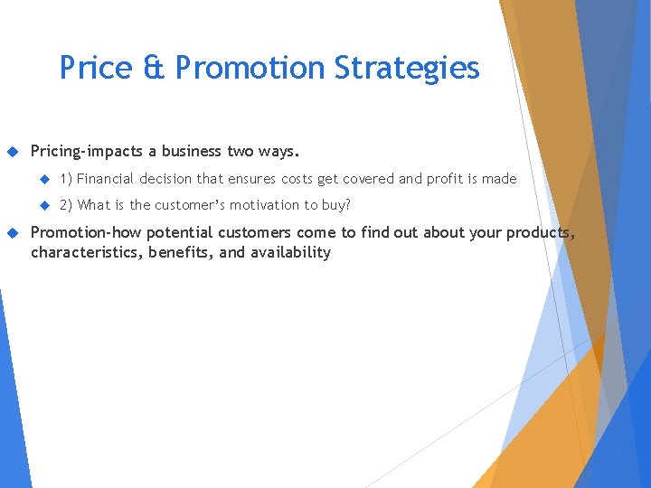 Managing Market Strategies Forming Marketing Objectives MarketingProcess of