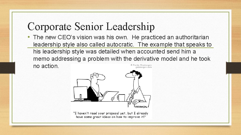 Resources Unlimited Analysis Damien Seals MSM 630 Management