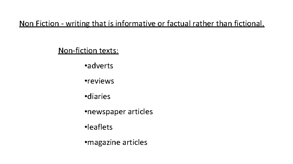 English Language Paper 2 Just Back Memories of