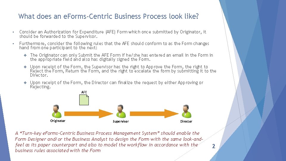 e FormsCentric Business Process Management By Jenny Herrera