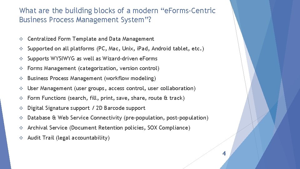 e FormsCentric Business Process Management By Jenny Herrera