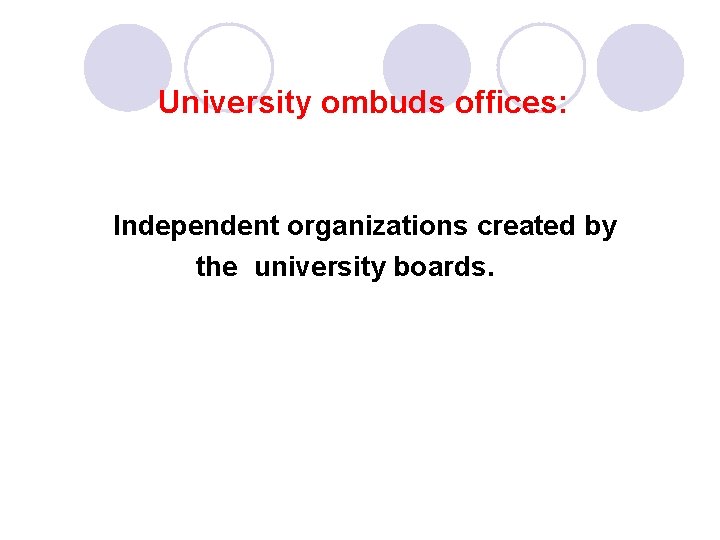 European Network for Ombudsmen in Higher Education ENOHE