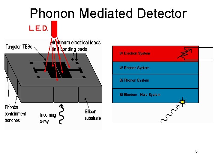 PhononMediated Distributed Transition EdgeSensor Xray Detectors Steven W