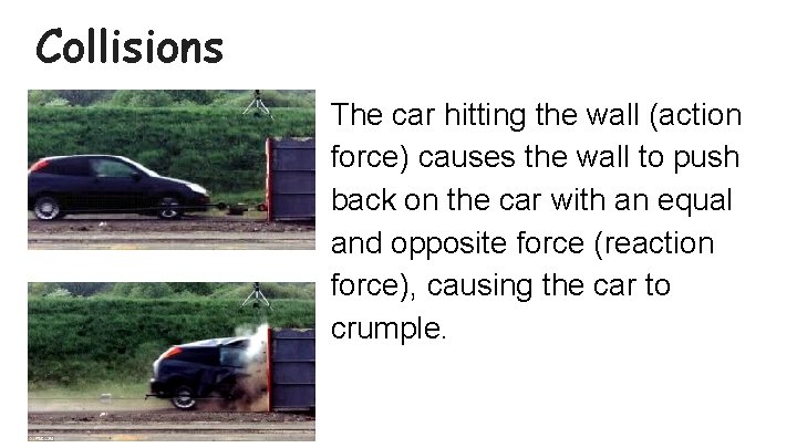 Newtons 3 rd Law Kinetic Energy Transfer Collisions