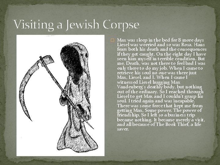 The Book Thief Sequel Jamari Robinson College English