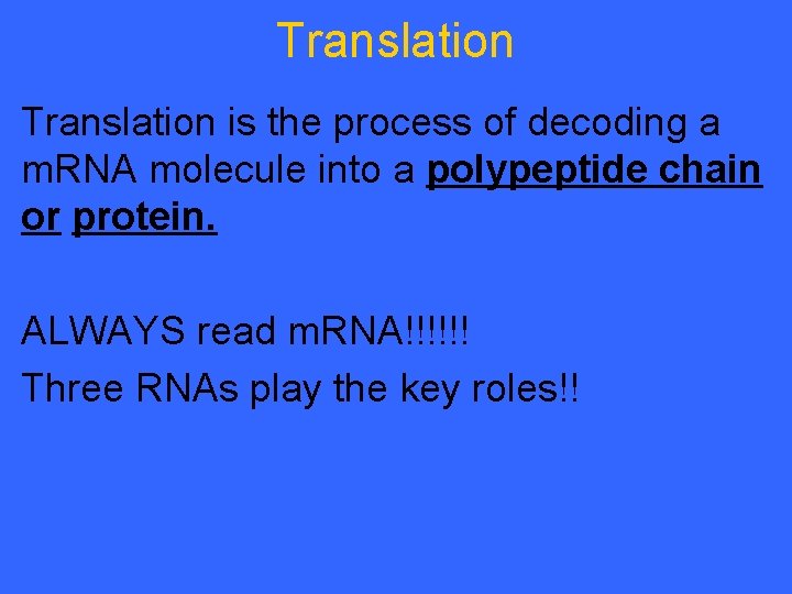 Introduction The Central Dogma of Molecular Biology Cell