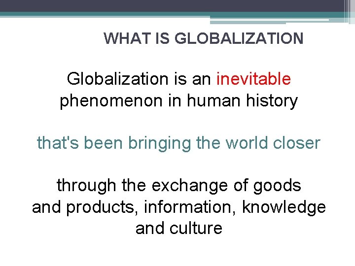 MASYARAKAT LOKAL DALAM KONTEKS GLOBAL SOME SELECTED PROPOSITIONS
