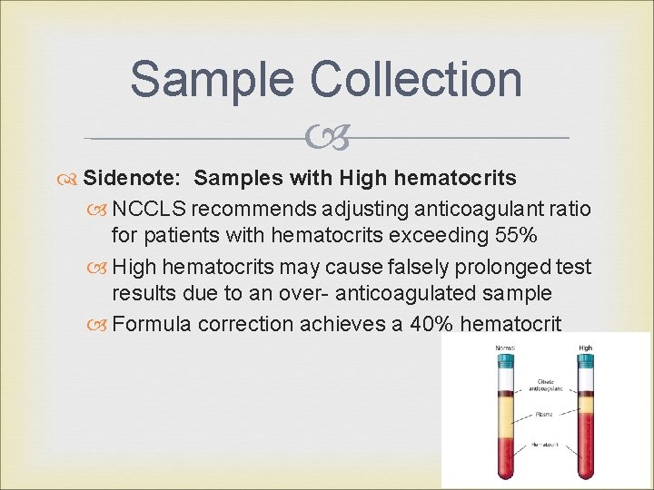 Coagulation Screening Test Mr Mohammed A Jabar PREANALYTICAL