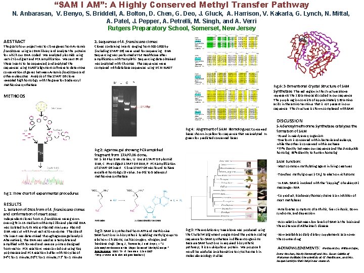 SAM I AM A Highly Conserved Methyl Transfer