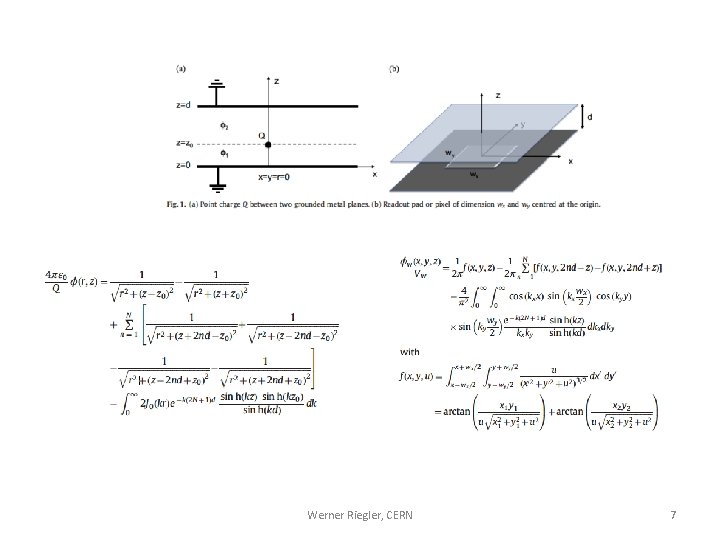 Electric fields weighting fields signals and charge diffusion