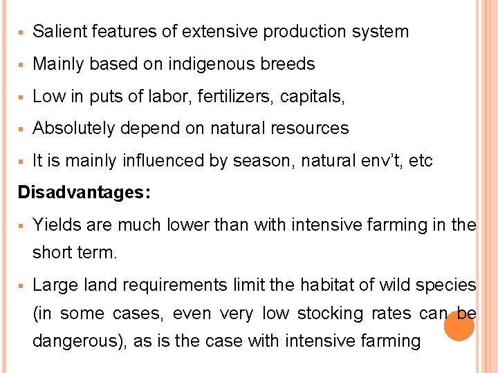 BEEF CATTLE PRODUCTION Chapter one Introduction 1 1