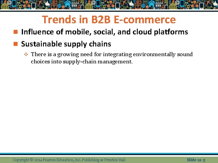 Chapter 5 B 2 B Ecommerce Supply Chain