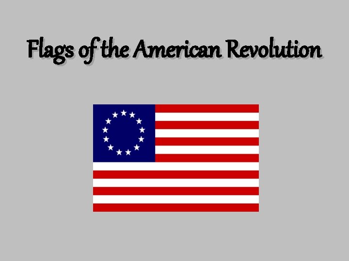 Flags of the American Revolution Sons of Liberty