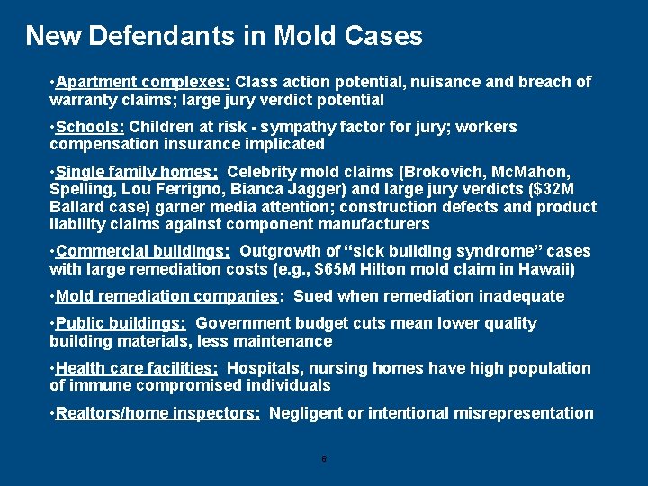 Mold Claims Chris Carpenter Contents Ballard Case Mold