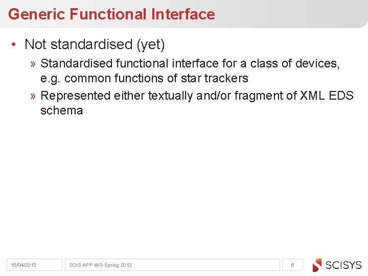 Spacecraft Onboard Interface Services Application Support Services Working