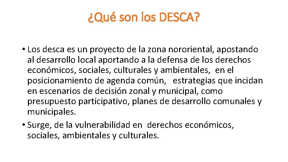 Derechos Economicos Sociales Culturales Ambientales Qu son los