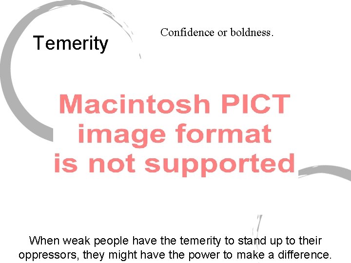 Indubitable Unquestionable Impossible to doubt It is an