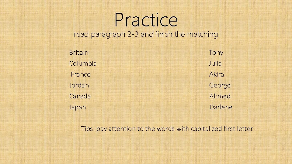 Scanning a reading skill book 4 unit 4