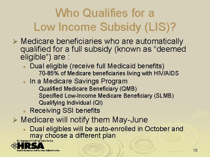 Medicare Part D The New Prescription Drug Benefit