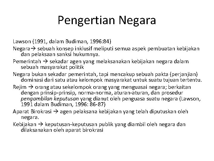 ILMU NEGARA PENGERTIAN NEGARA DEFINISI 1 Bhs Inggris