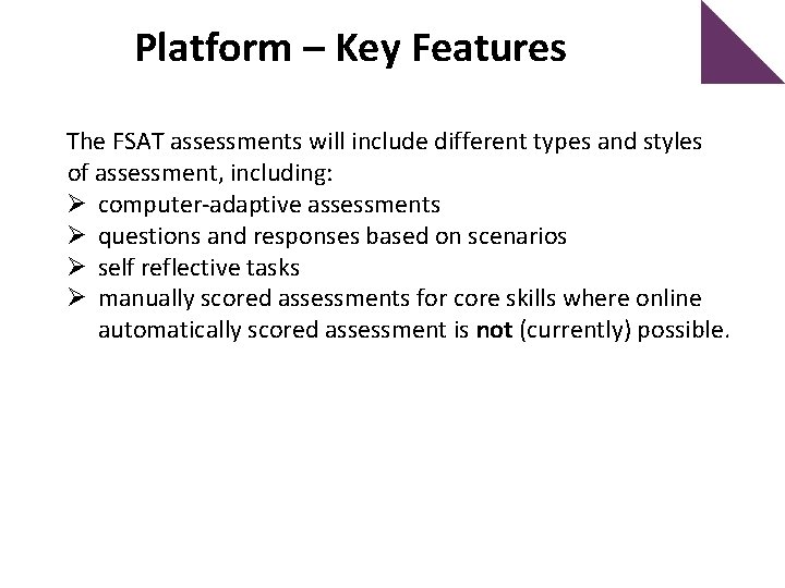 Foundation Skills Assessment Tool FSAT Melbourne March 28