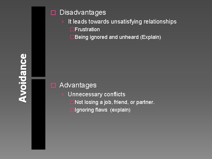 Conflict Styles By Wendy Perez and Adriana Reyes