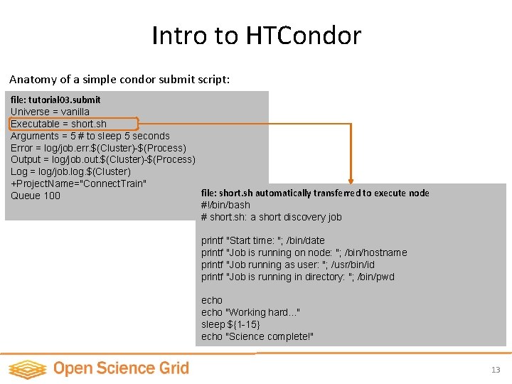 Getting Started with OSG Connect an Interactive Tutorial