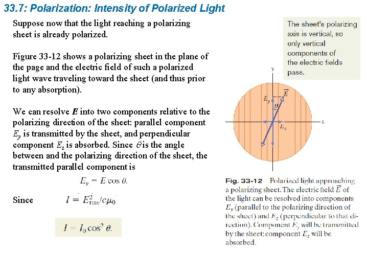 Chapter 33 Electromagnetic Waves 33 2 Maxwells Rainbow