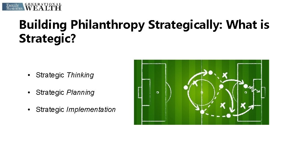 Building Philanthropy Strategically Robyn C Hullihan Senior Philanthropic