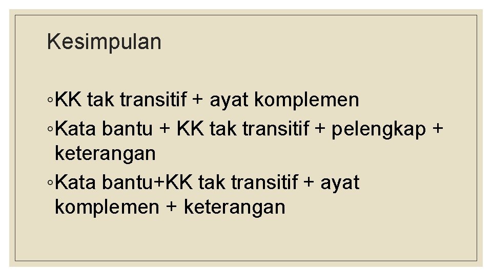 FRASA KERJA Nor Asiah Ismail JPM Frasa Kerja