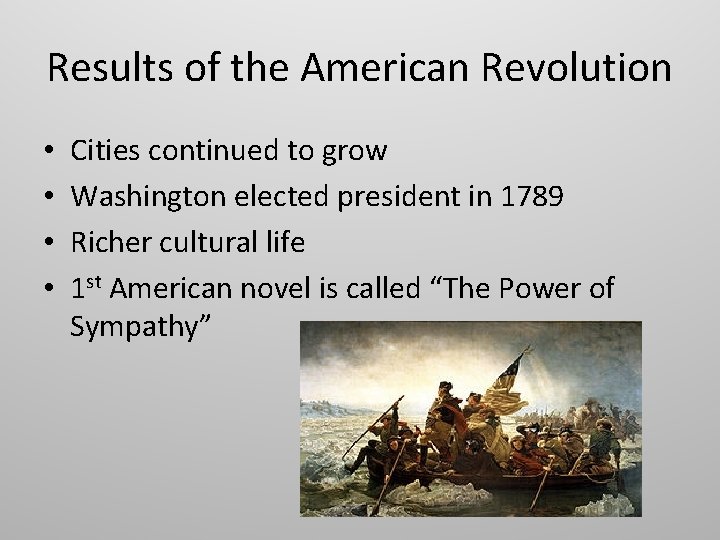 Revolutionary Period 1730 1800 The Age of Reason