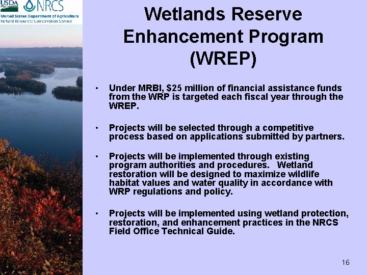 Mississippi River Basin Healthy Watersheds Initiative MRBI OVERVIEW