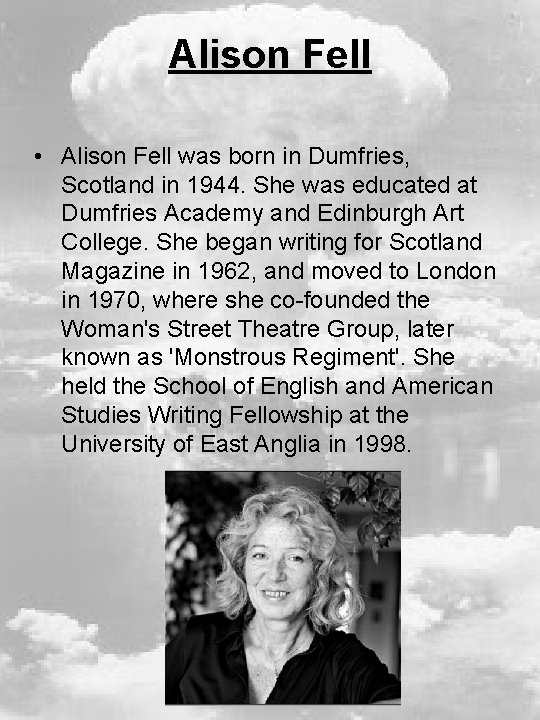 What could this poem be about Lesson Aim