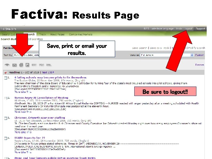 Taking Your Research to the Next Level LIR