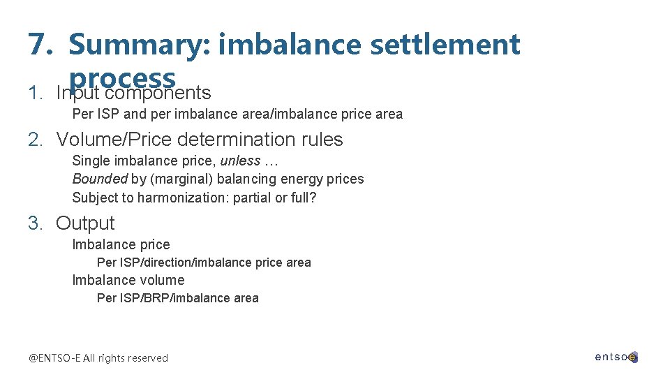 Webinar on imbalance settlement F A Nobel Tenne