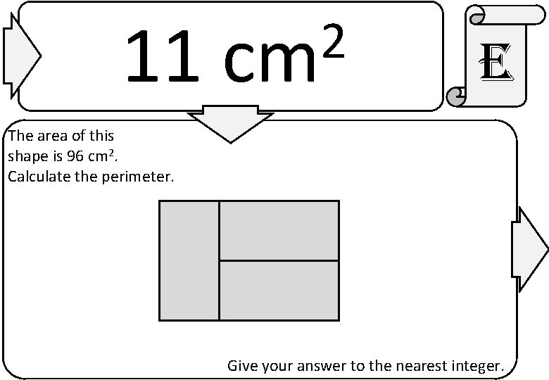 Compound Shapes Area Perimeter Treasure Trail Individual students