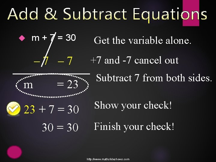 Day 1 Lesson 3 3 Solving Equation by