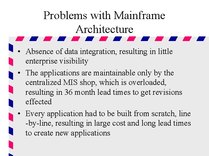 Information Architecture WHY I THOUGHT THIS WAS A