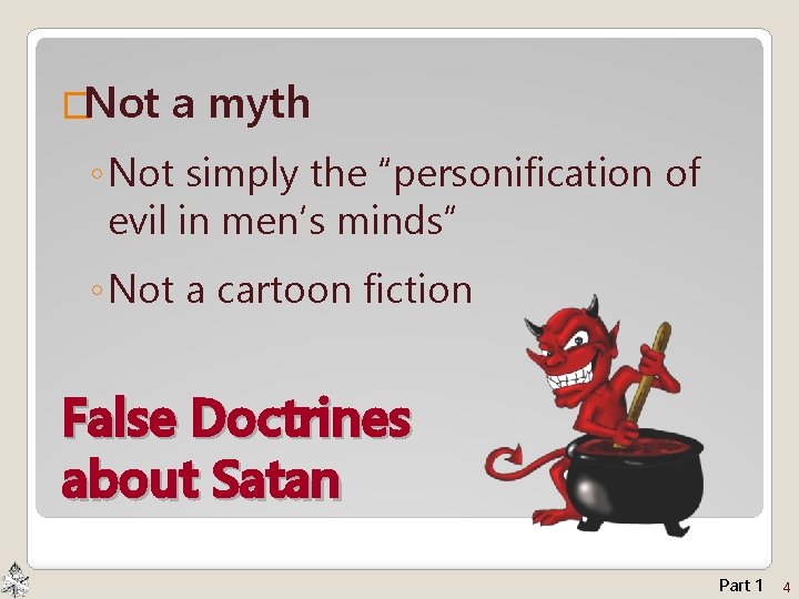 Your Adversary the Devil Who is he Part