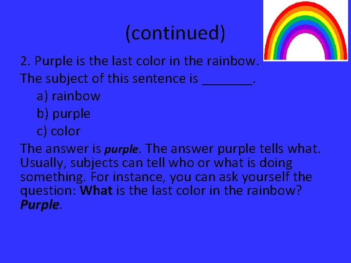 Basic Sentences Section 19 1 What is a