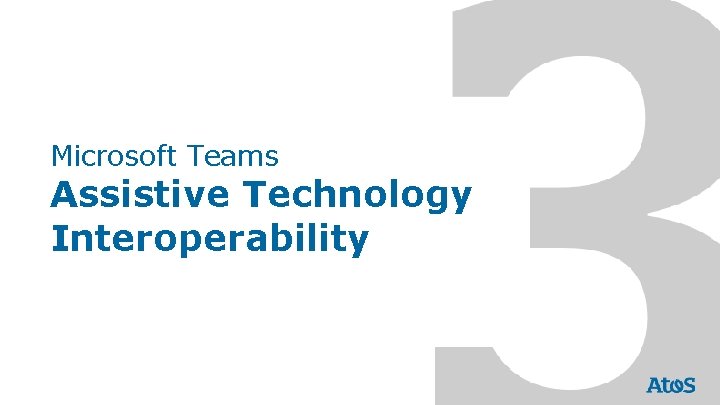 Microsoft Teams Assistive Technology Interoperability Accessibility ...