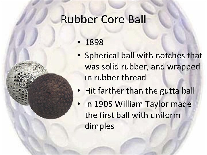 The Legendary History of Golf Balls How Golf