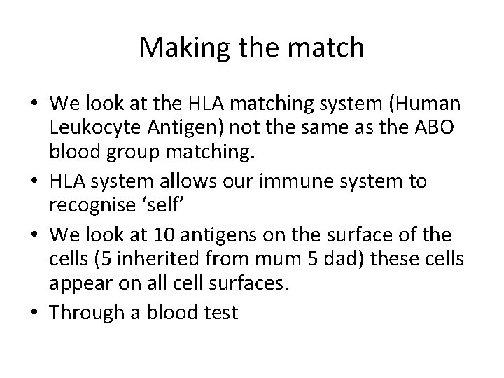 An Introduction to Bone Marrow Transplant Isabel Duggins
