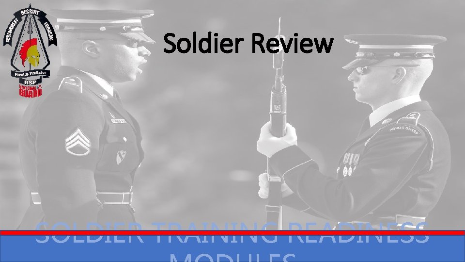 Soldier Review SOLDIER TRAINING READINESS S T R