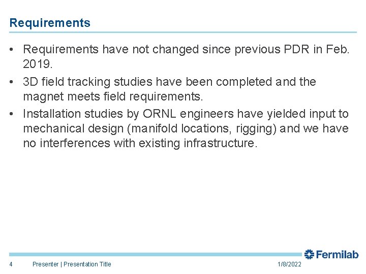 ORNL PPU Chicane Dipole Magnet PDR John Amann