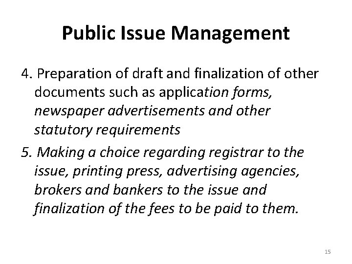 Revise Lecture 28 1 Merchant Banking 2 Merchant