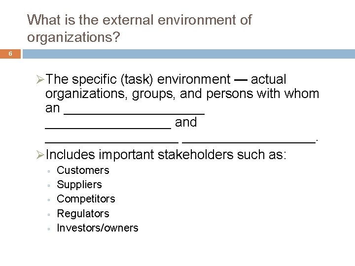 CHAPTER 4 ENVIRONMENT ORGANIZATIONAL CULTURE AND DIVERSITY BOH