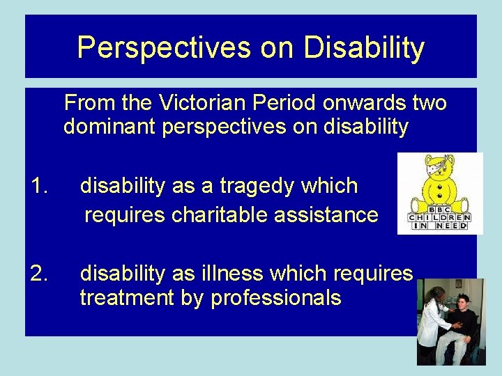 Imperfect Bodies the politics of disability and ageing