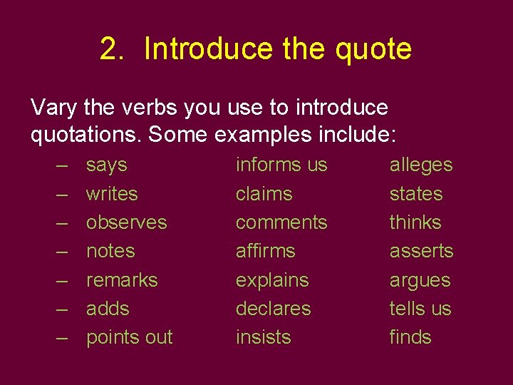 How to introduce a quote examples - crossxaser