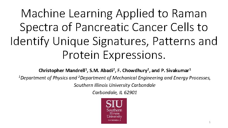 Machine Learning Applied to Raman Spectra of Pancreatic
